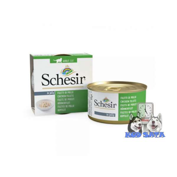 Schesir Cat Piletina Fileti U Želeu (85g x 6)