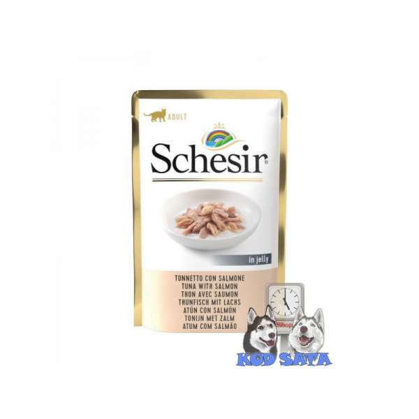 Schesir Cat Tunjevina i Losos U Želeu (85g x 6)