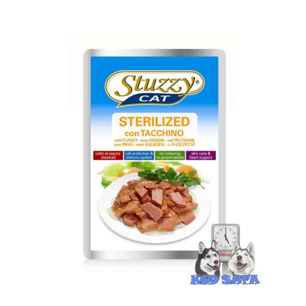 Stuzzy Cat Preliv Za Sterilisane Mačke Ćuretina (100g x 6)