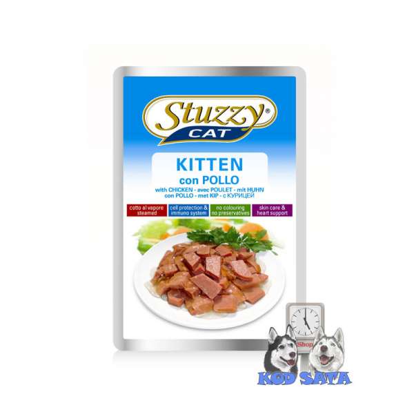 Stuzzy Cat Preliv Kitten Piletina (100g x 6)