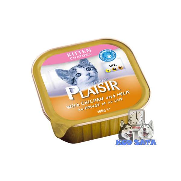 Plaisir Kitten Pašteta Piletina 100g