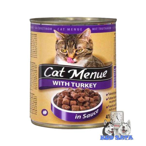 Cat Menue Ćuretina 415g