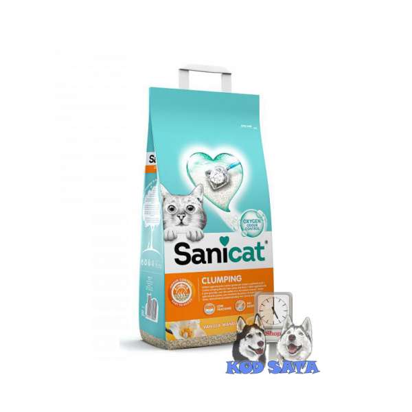 Sanicat Clumping Vanila i Mandarina Posip 8l