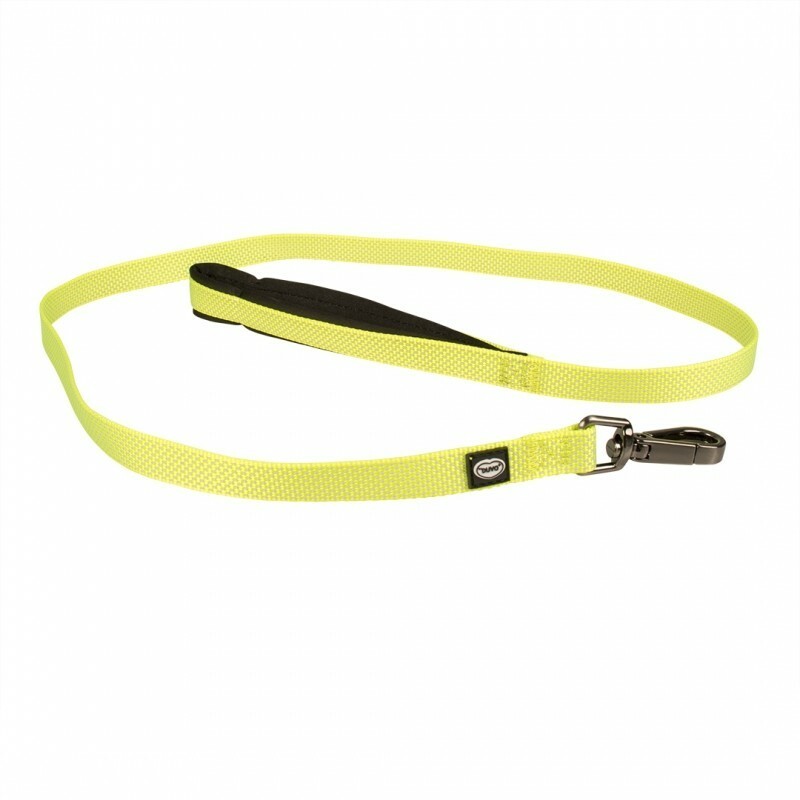 Duvo+ Povodac za pse Nylon North 120cm/15cm Neon žuta