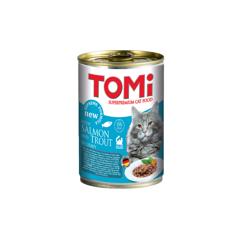 Tomi konzerva za mačke losos 400g