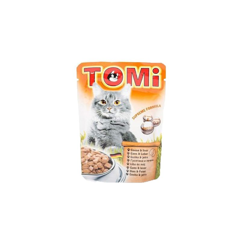 Tomi sos za mačke Guščetina i Jetra 100g