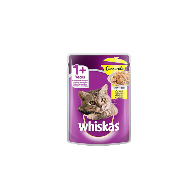 Whiskas casserole piletina 85g