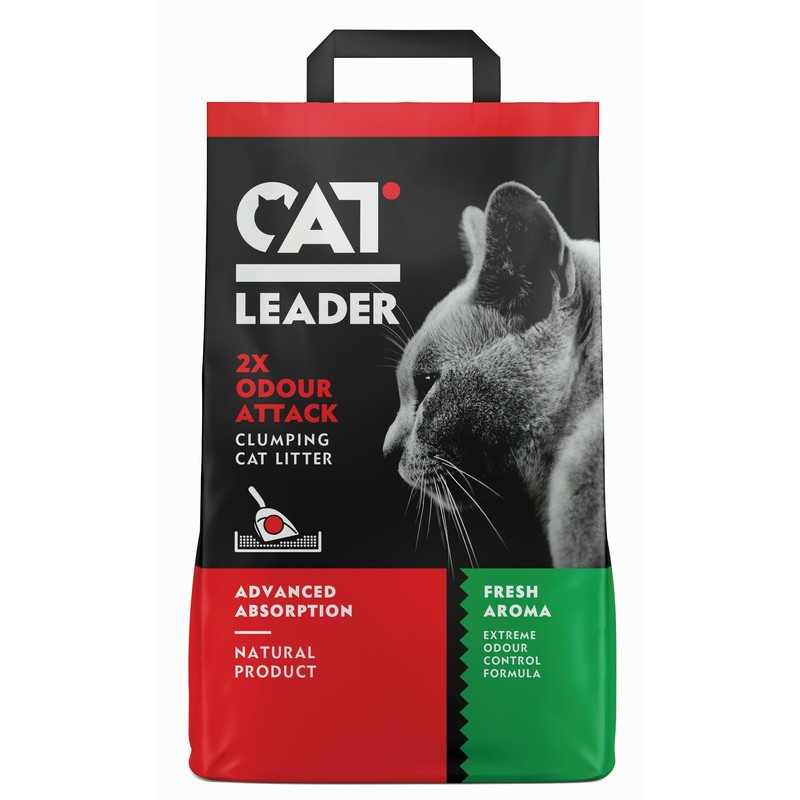 Cat Leader grudvajući 2x protiv neprijatnih mirisa sa aromom 5kg