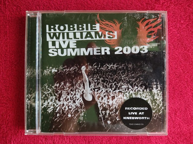 Robbie Williams – Live Summer 2003 - original ✅