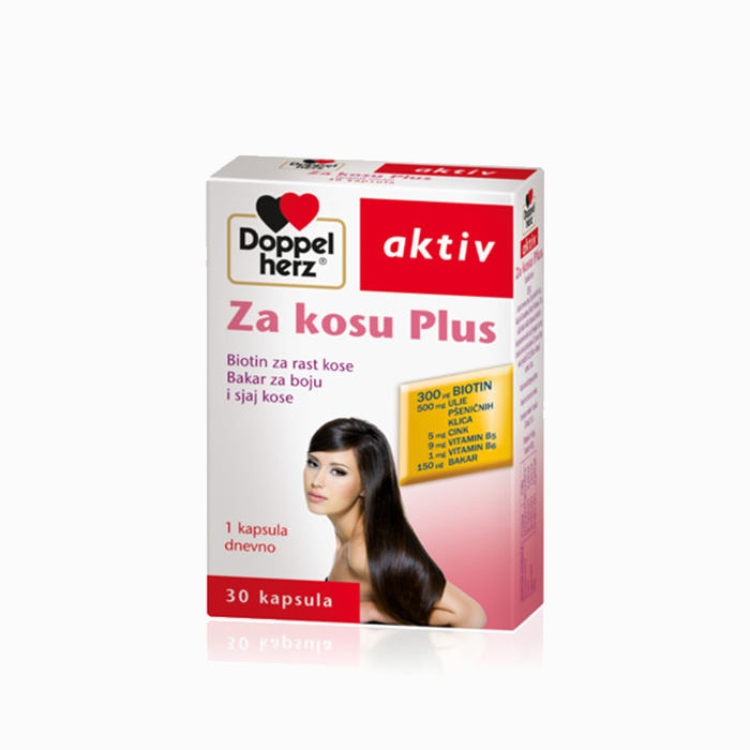 Doppelherz Aktiv vitamini za kosu 30 kapsula