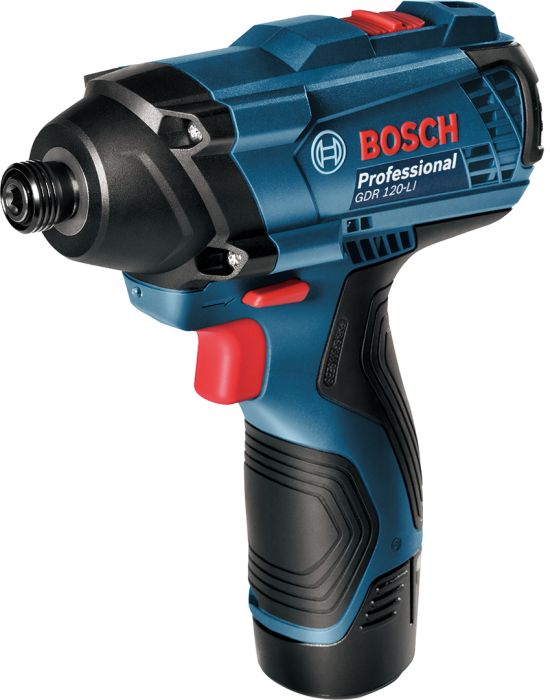 Akumulatorski udarni odvrtač Bosch GDR 120-LI; 2x2,0Ah 12V u koferu (06019F0001)