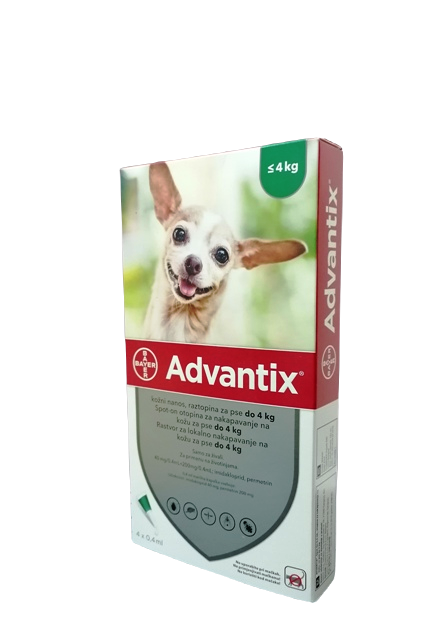 Advantix za pse 0-4kg