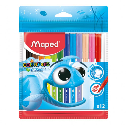 FLOMASTERI MAPED COLOR`PEPS OCEAN 1/12