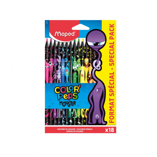 DRVENE BOJICE MAPED COLOR`PEPS MONSTER 1/18