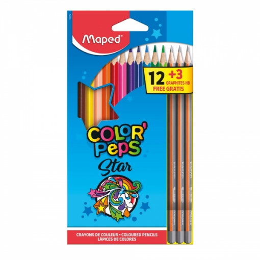 DRVENE BOJICE MAPED COLOR`PEPS M832272 1/12