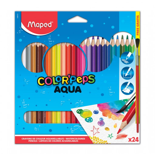 DRVENE BOJICE MAPED COLOR`PEPS AQUA 1/24