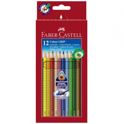 Drvene bojice Color GRIP 1/12 Faber Castell