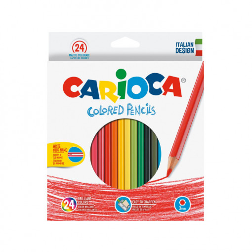 Drvene bojice Carioca 1/24