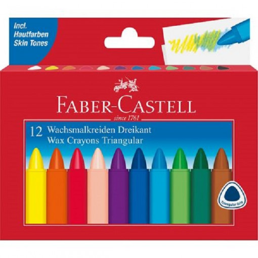 Voštane boje 1/12 Faber Castell