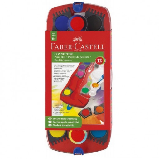 Faber Castell vodene boje CONNECTOR 1/12 crvene