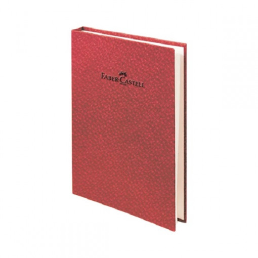 Faber Castell sveska d.red karo