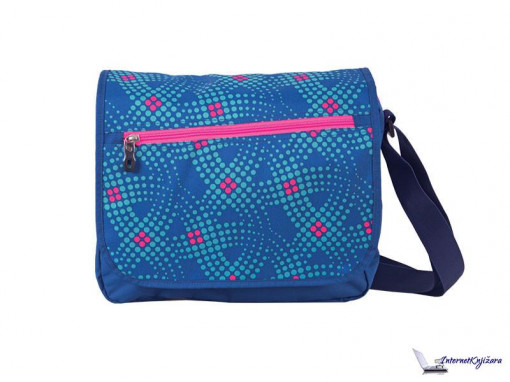 TORBA NA RAME PULSE COTS BLUE DOTS