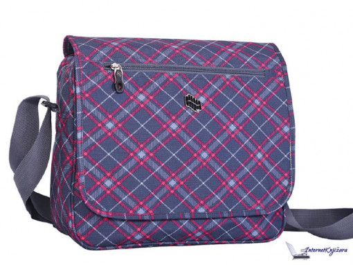 TORBA NA RAME 2u1 PULSE CYCLAMEN PLAID