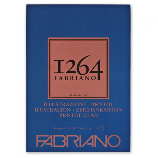 Blok Illustration A3 50L 200g (smooth) 1264 Fabriano