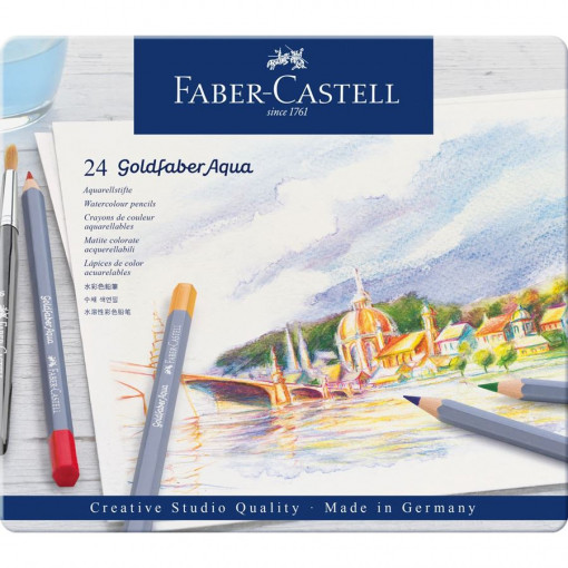 Goldfaber akvakolor drvene boje 1/24 Faber Castell