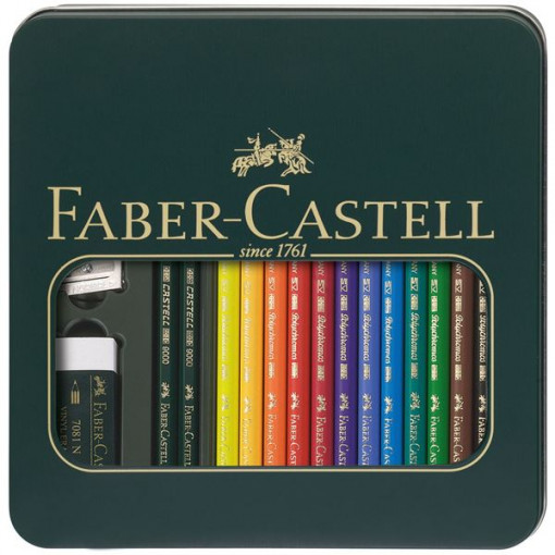 Faber Castell Polychromos 1/12 + Castell 9000