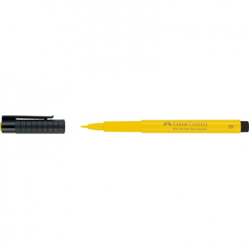 Faber-Castell Pitt Artist Pen Brush India ink pen cadmium yellow 107