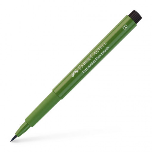 Faber-Castell Pitt artist Pen Brush India ink pen chromium green opaque 176