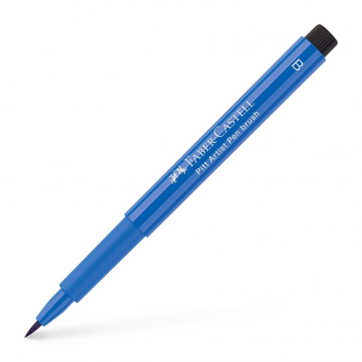 Faber-Castell Pitt artist Pen Brush India ink pen cobalt blue 143