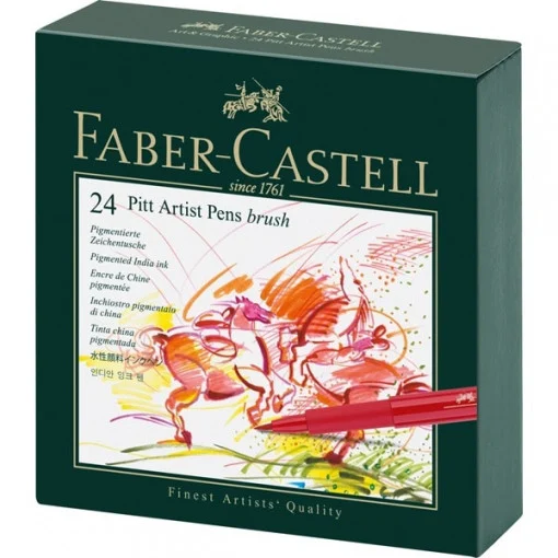 Faber Castell Pitt Artist Pen Brush India ink pen 1/24