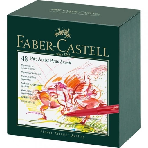Faber Castell Pitt Artist Pen Brush India ink pen 1/48