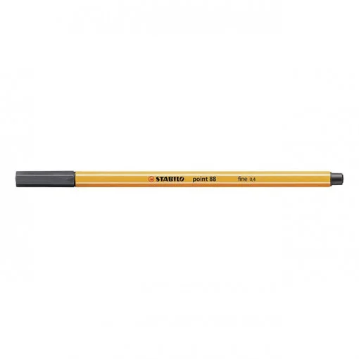 Lajner STABILO point 0,4mm 88/98 sivi