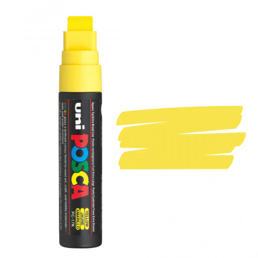 Uni Posca Paint Marker Pen PC-17K - Yellow