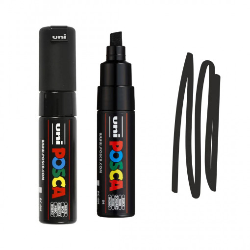 Uni Posca Paint Marker Pen PC-8K - Black