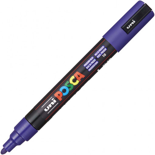 Uni Posca Paint Marker Pen PC-5M - Prussian blue