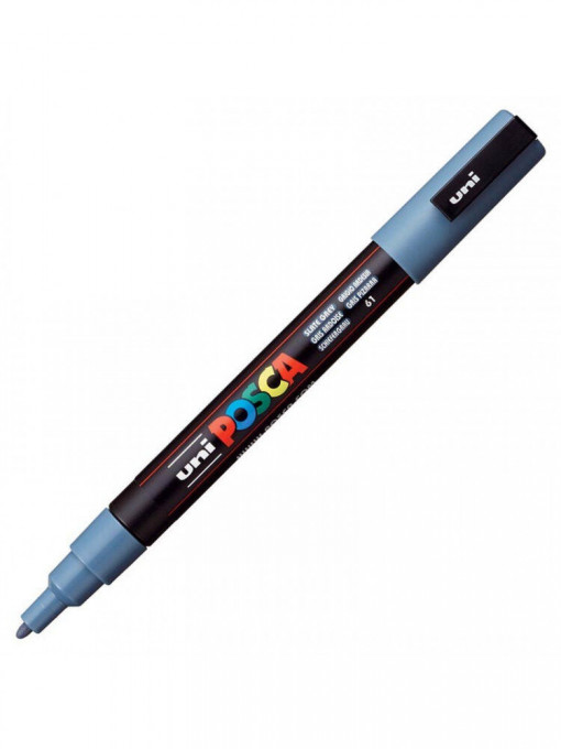 Uni Posca Paint Marker Pen PC-3M - Slate Gray