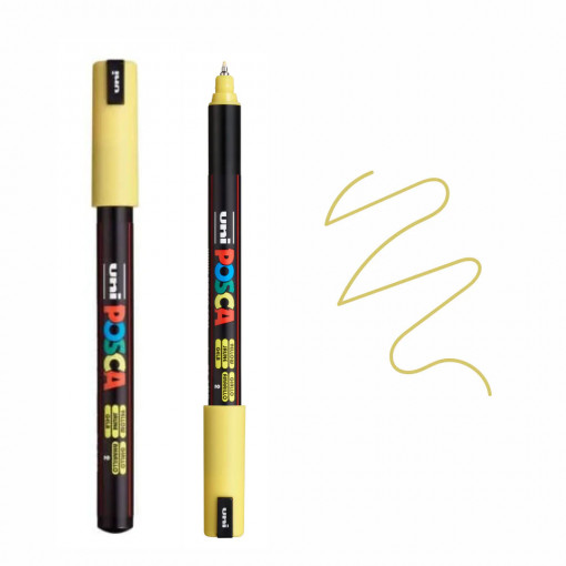 Uni Posca Paint Marker Pen PC-1MR - Yellow