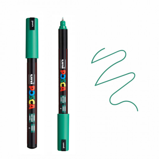 Uni Posca Paint Marker Pen PC-1MR - Green