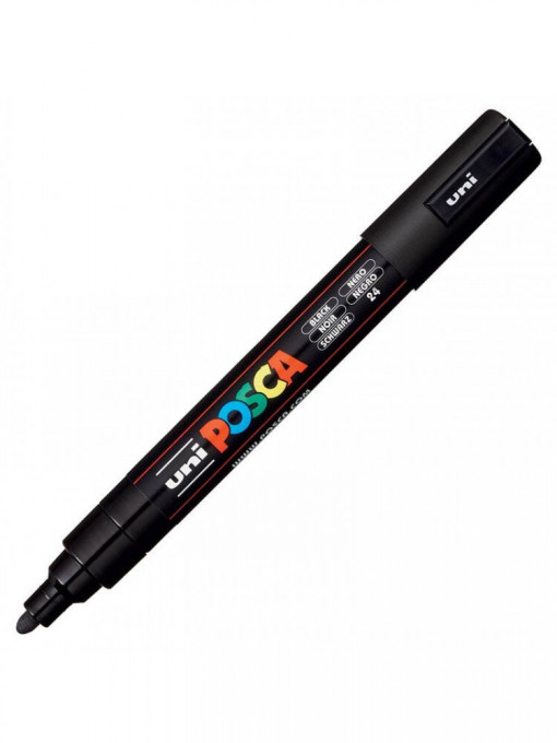 Uni Posca Paint Marker Pen PC-5M - Black