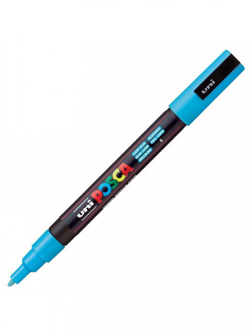 Uni Posca Paint Marker Pen PC-3M - Light Blue
