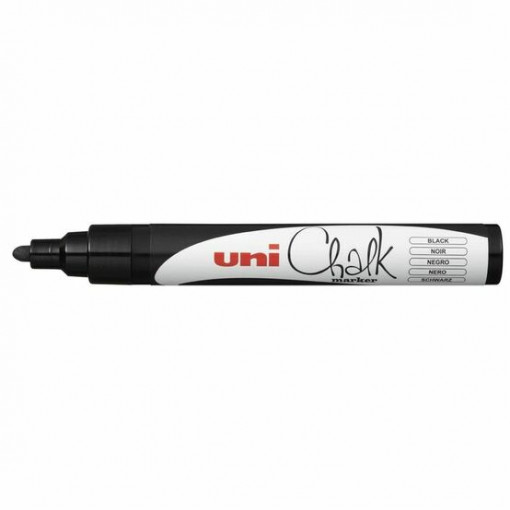 Uni CHALK PWE-5M CRNI