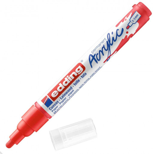 Akrilni marker E-5100 medium 2-3mm obli vrh