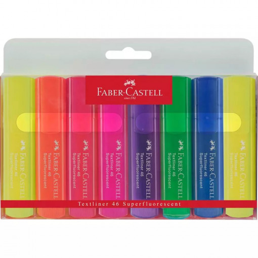 Faber Castell tekstmarker NEON boje 1/8