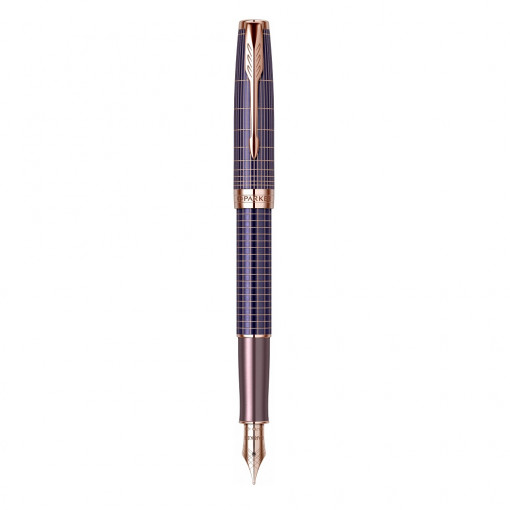 PARKER Royal NP SONET Purple Chisel 18K