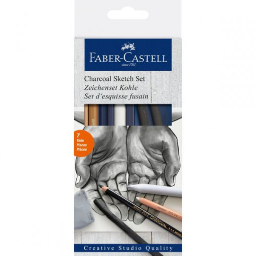 Ugljen za skiciranje Faber Castell sketch set