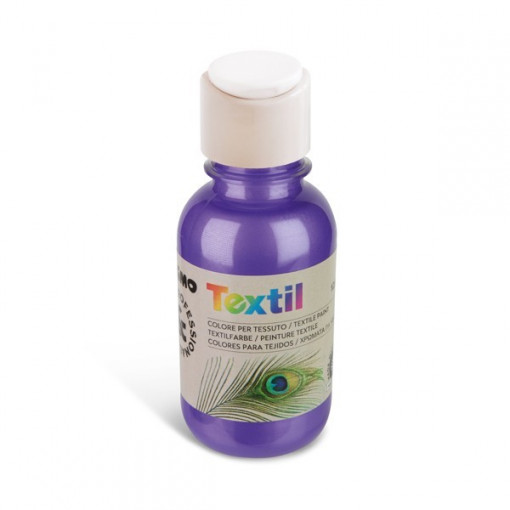 Boja za tekstil 125ml metalik CMP 410TXM125400 ljubičasta (violet met)